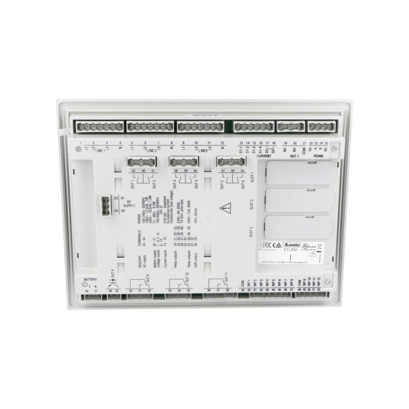 Controlador de transferencia automática LOVATO serie ATL900 - Energie ...